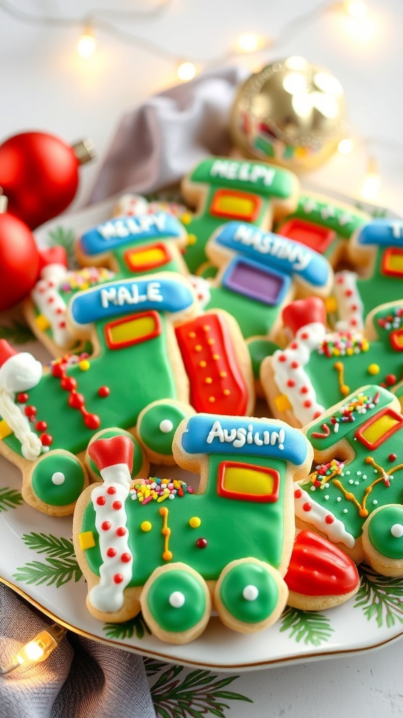 Christmas Train Doodles Recipe