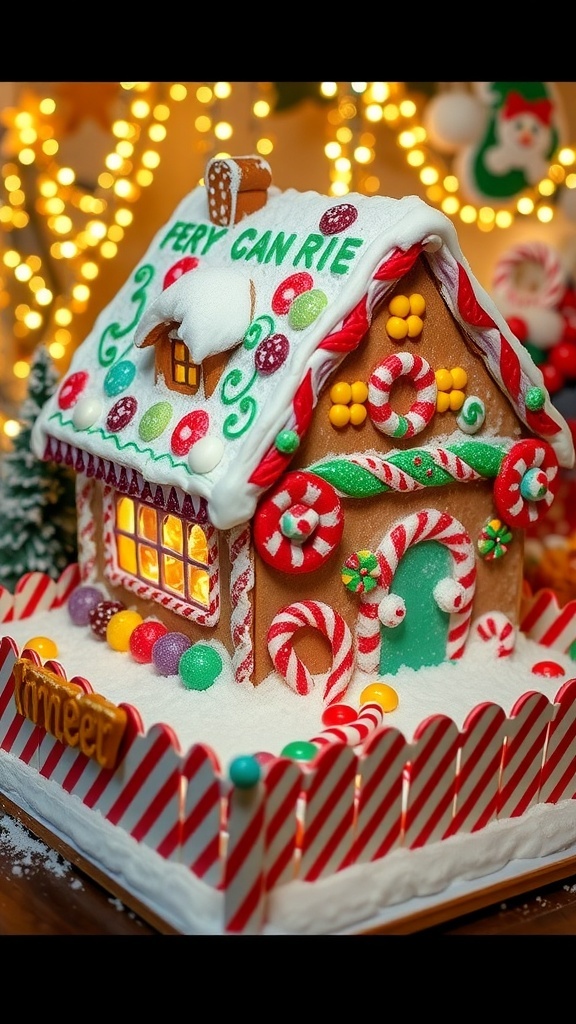 Gingerbread House Recipe for Christmas Doodles