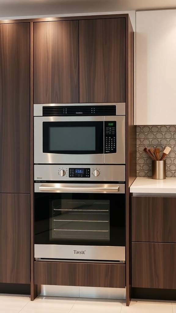 Oven and Microwave Cabinet Design