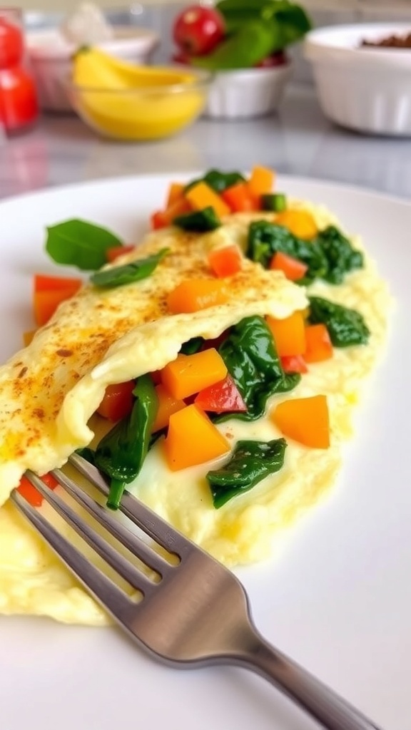 Fluffy Egg White Omelette Recipe