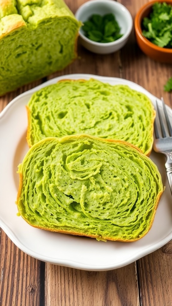 Green Cloud Bread Recipe