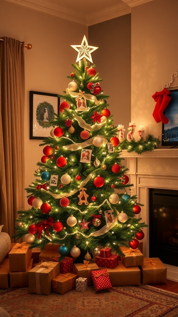 Traditional Christmas Tree Decoration in the UK