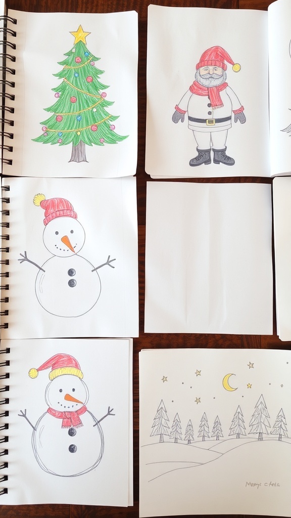 Christmas Drawing Reference Guide