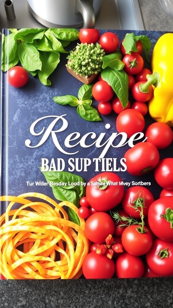 Recipe Book Cover Design Ideas