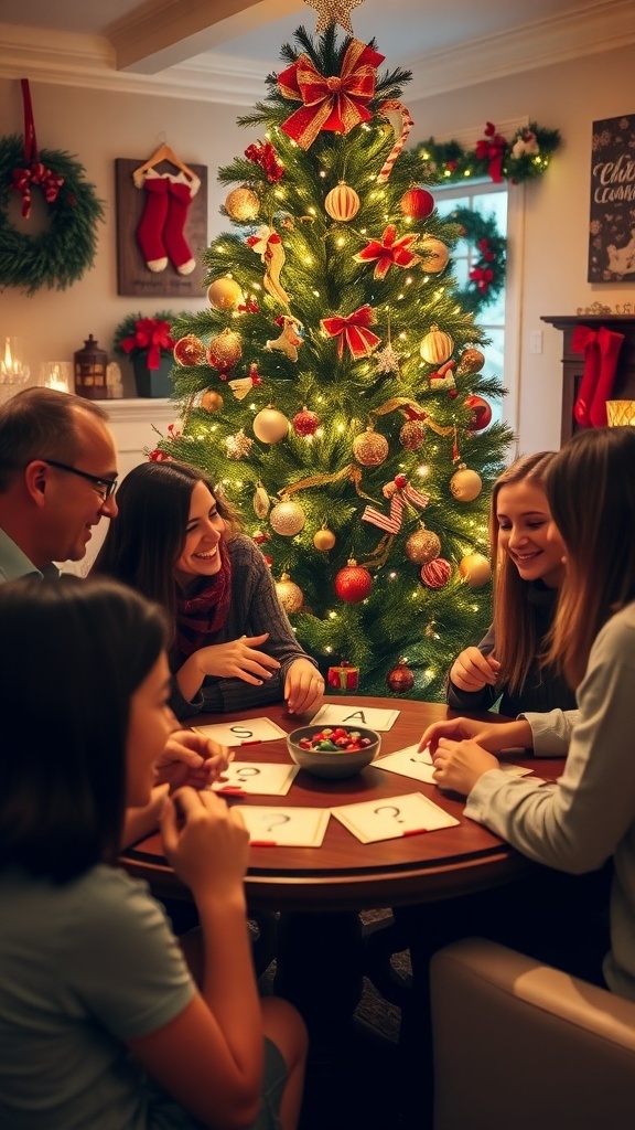 Fun Christmas Question Games for Family Gatherings