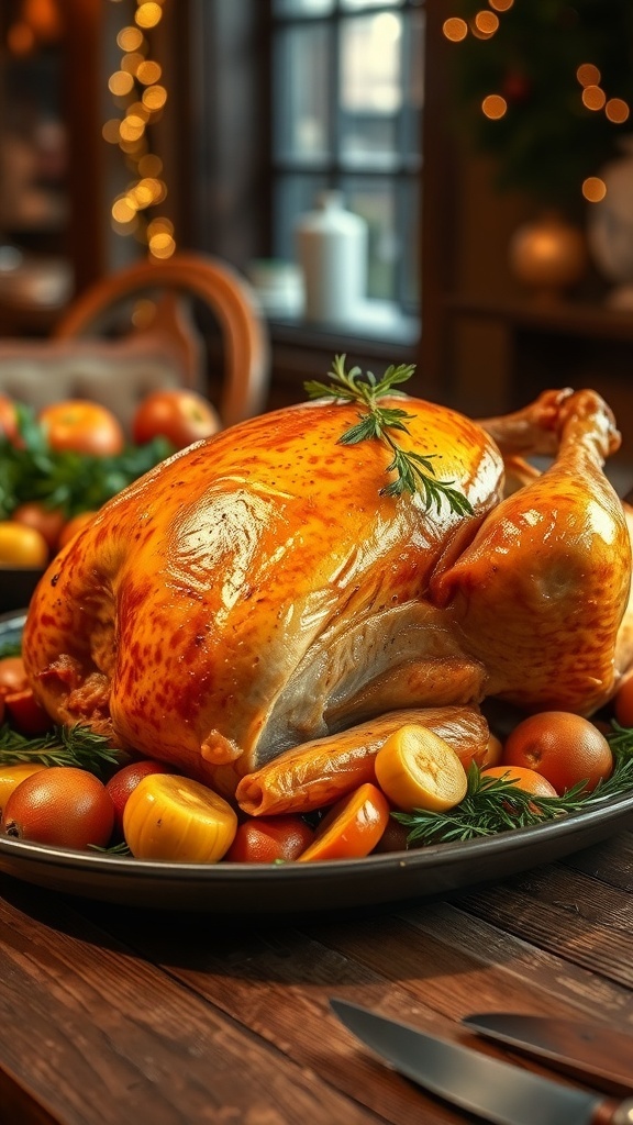 Juicy Roasted Turkey Recipe