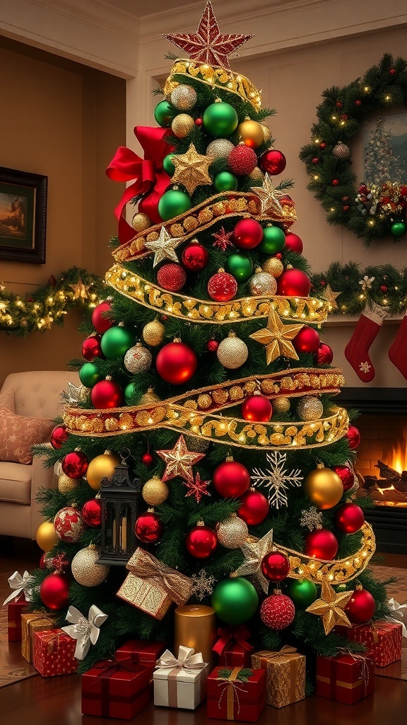 Elegant Christmas Tree Color Schemes