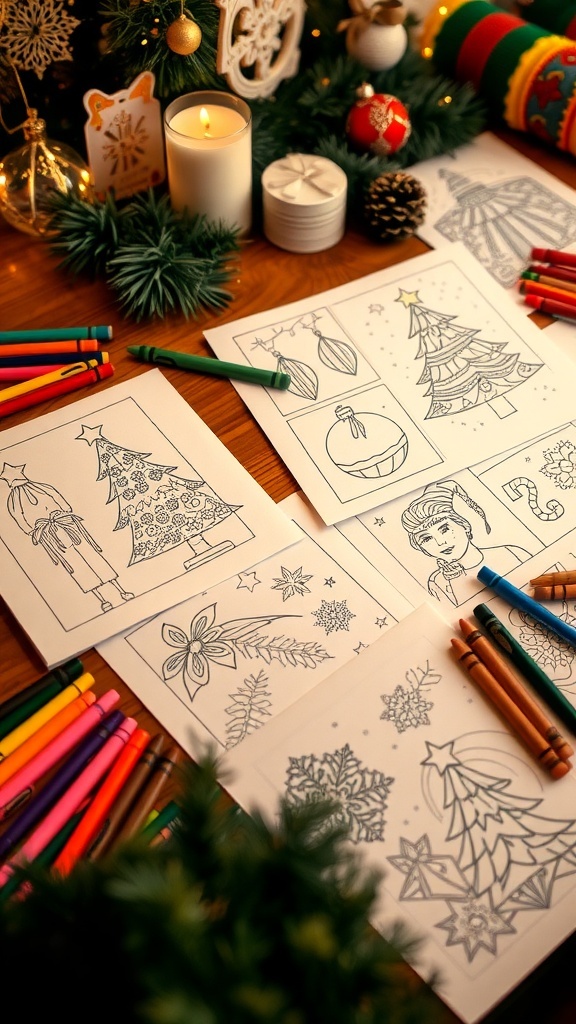 Christmas Coloring Pages Collection