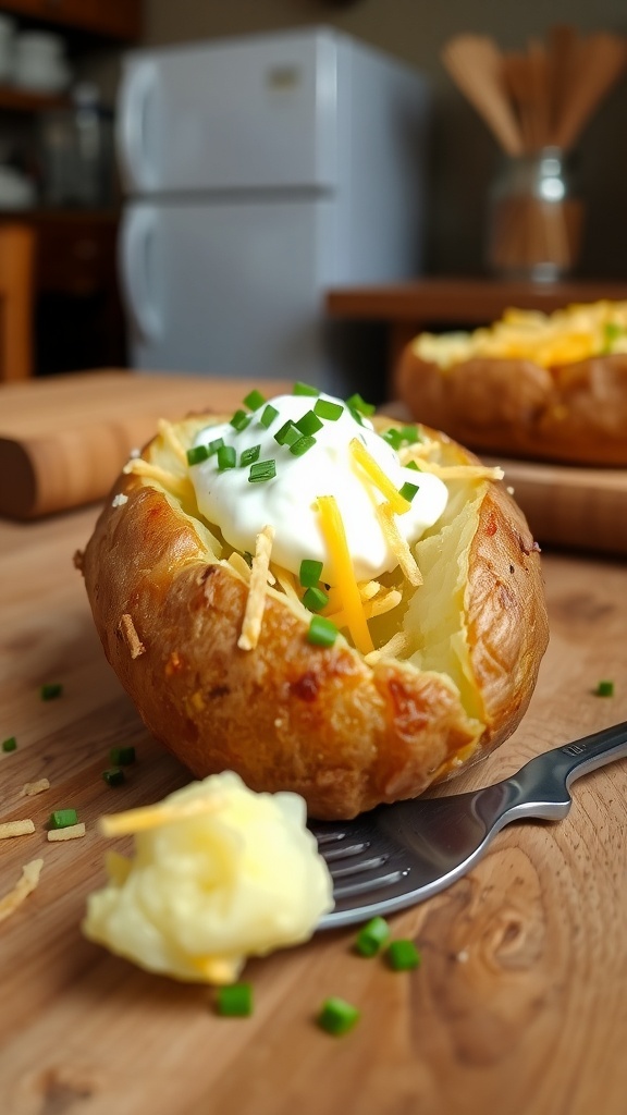 Instant Pot Vortex Air Fryer Baked Potato Recipe
