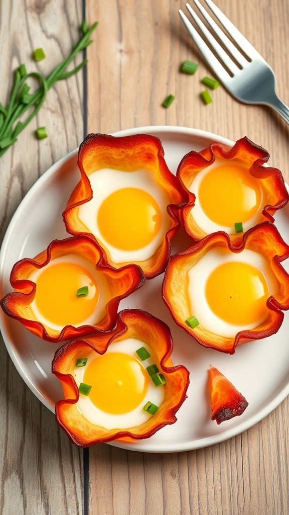 Bacon and Egg Breakfast Cups Recipe