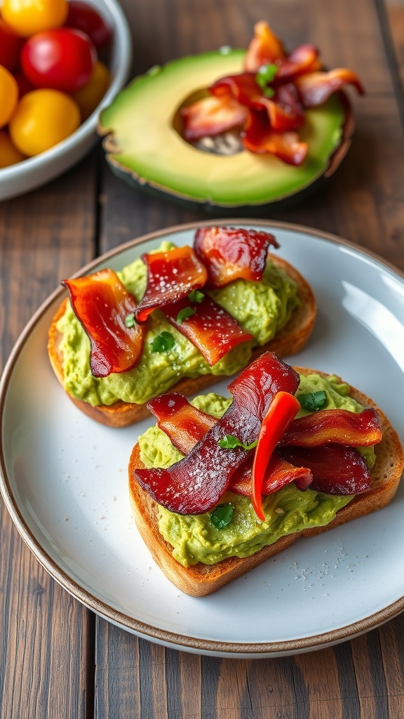 Bacon Avocado Toast Recipe