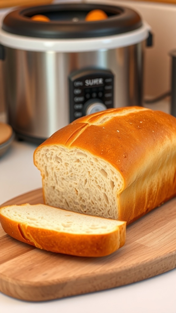 Simple 4-Ingredient Bread Machine Recipe