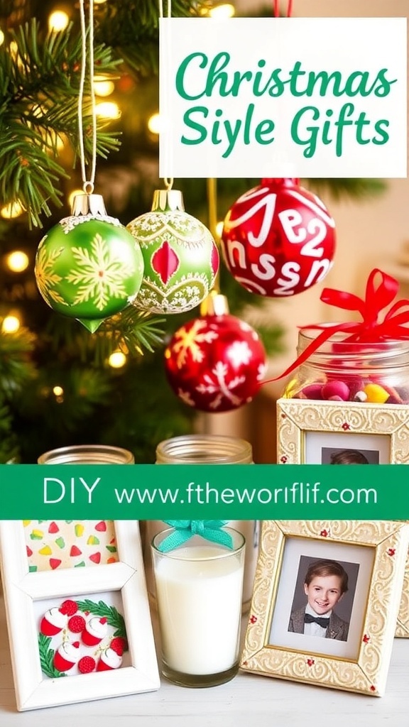 Simple DIY Christmas Gift Craft Ideas