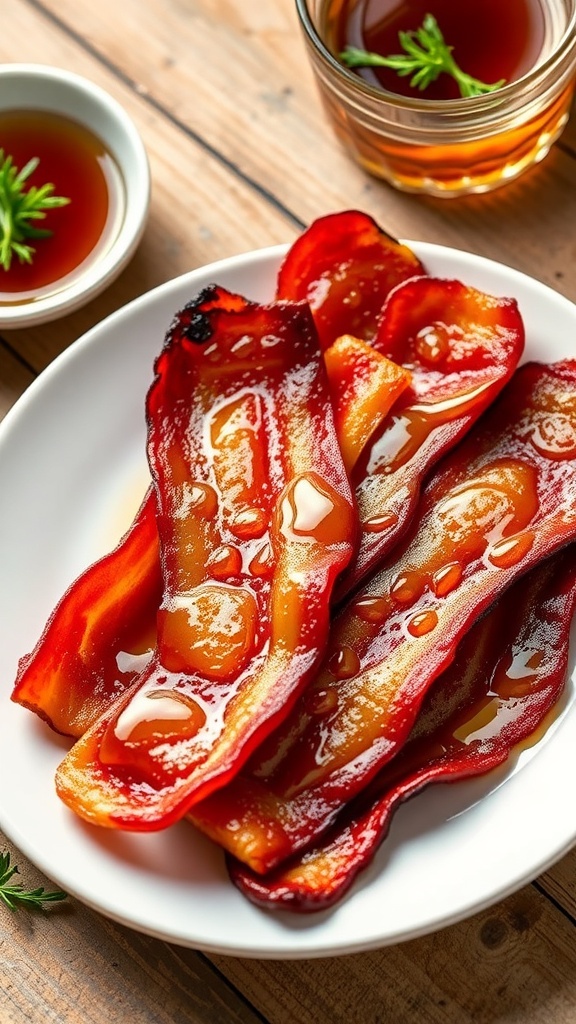 Crispy Maple Bacon in the Air Fryer