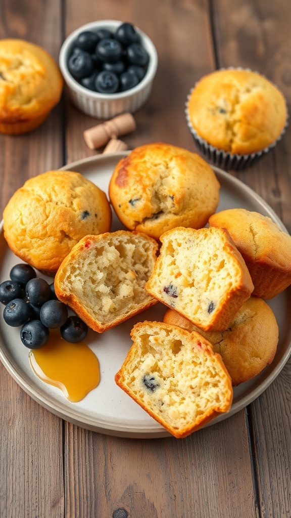 Easy Bread Machine Muffins Recipe