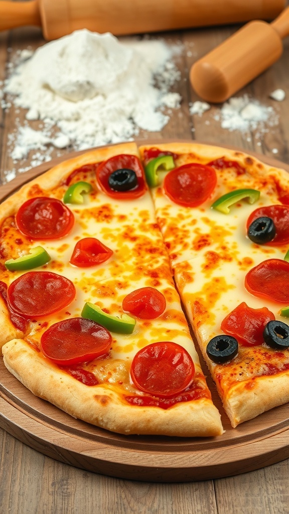 Homemade Bread Machine Pizza Dough Recipe