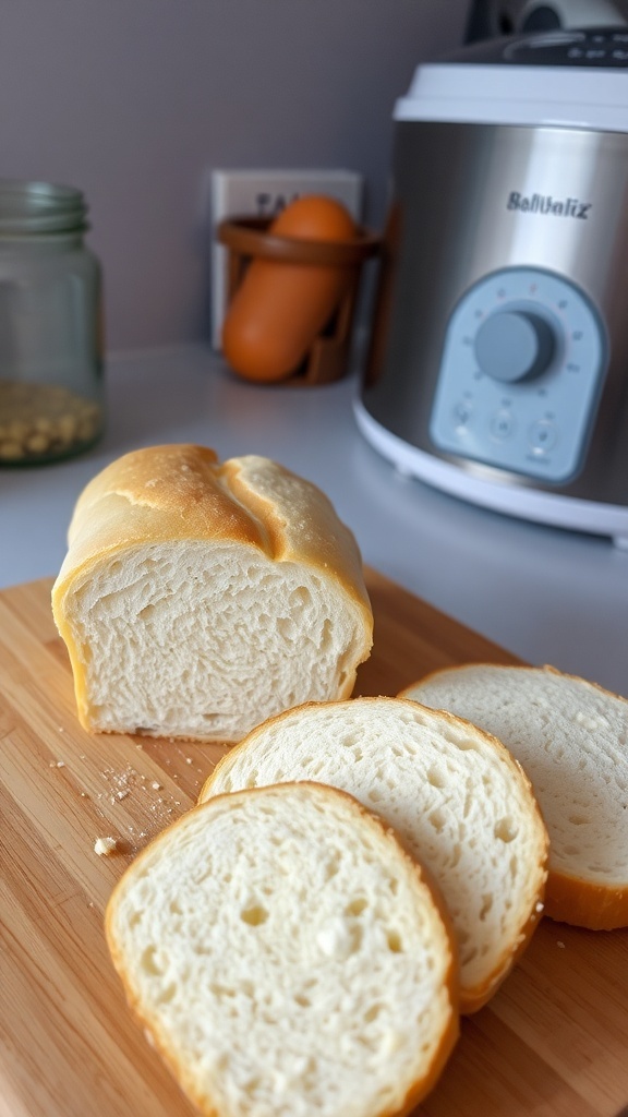 Easy White Bread Machine Recipe