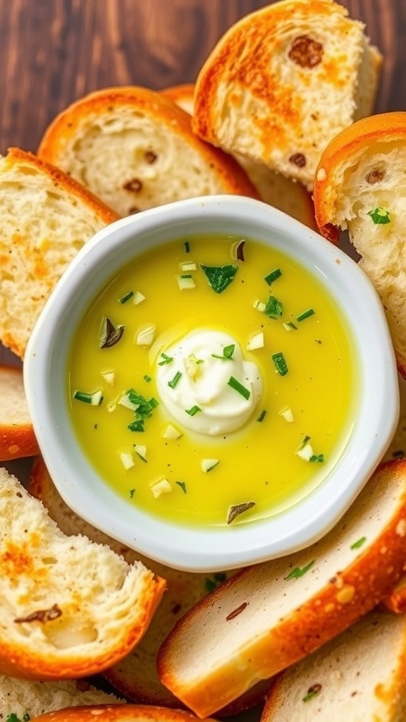 Garlic Bread Dipping Sauce Recipe