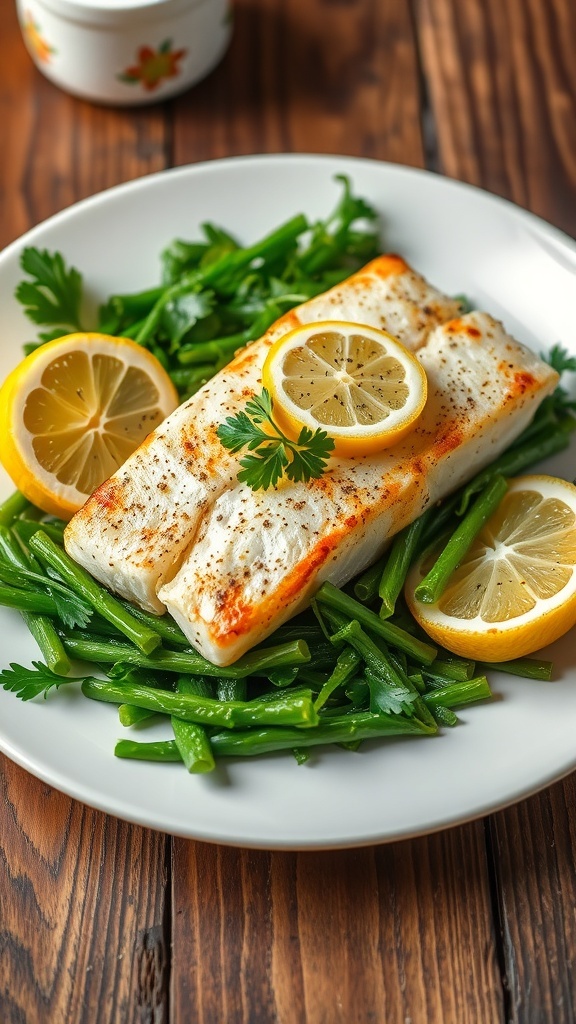 Lemon Herb Baked White Fish Recipe – oceandrivemiamibeach.com