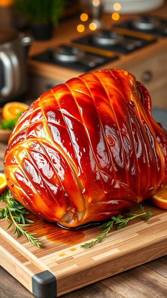 Oven-Roasted 8lb Ham Recipe