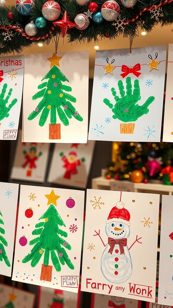 Creative Christmas Card Ideas for Early Years Foundation Stage (EYFS)
