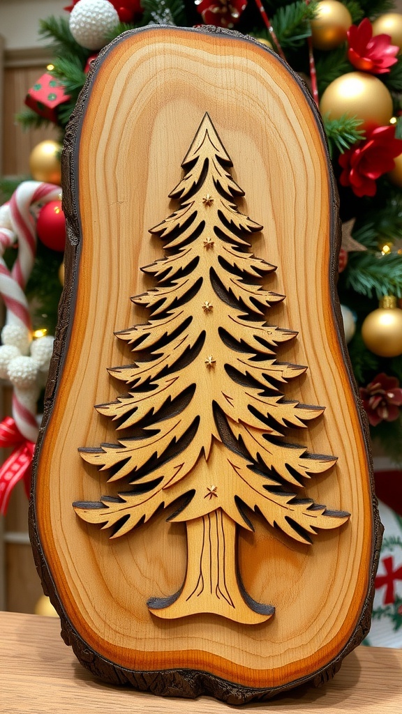 Christmas Wood Art Tutorial