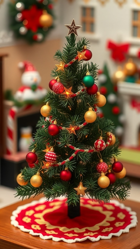 Miniature Christmas Tree Decoration Guide