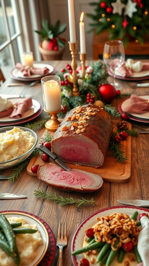 Festive Western Christmas Dinner Recipe