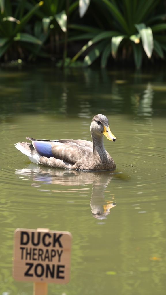 Duck Therapy: Understanding Avian Behavior