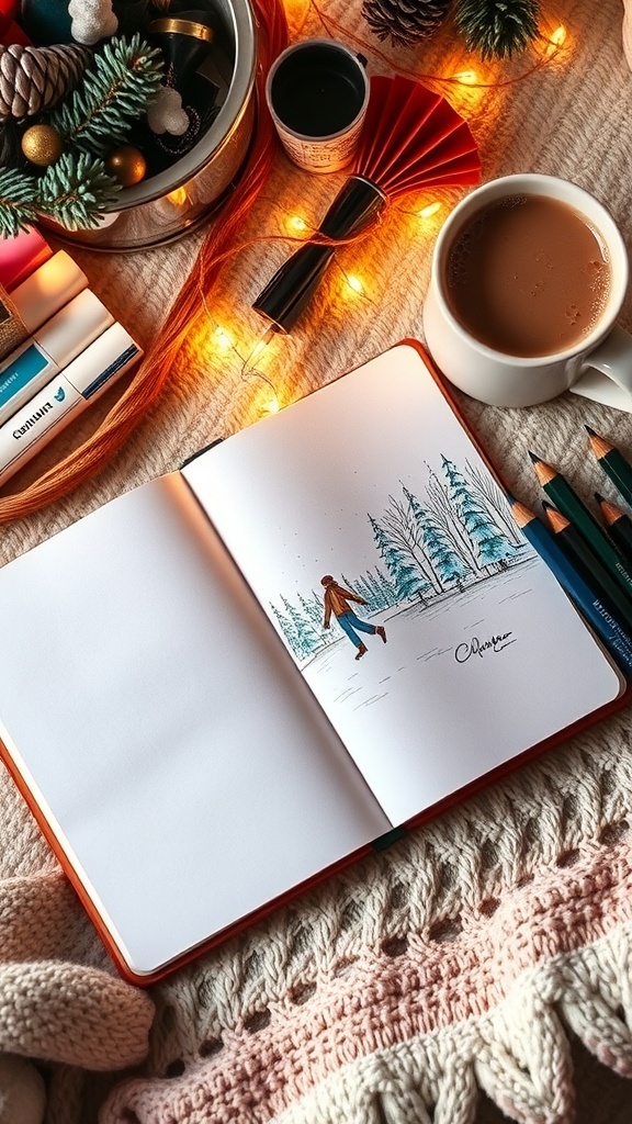 Creative Christmas Drawing Ideas for Your Boyfriend