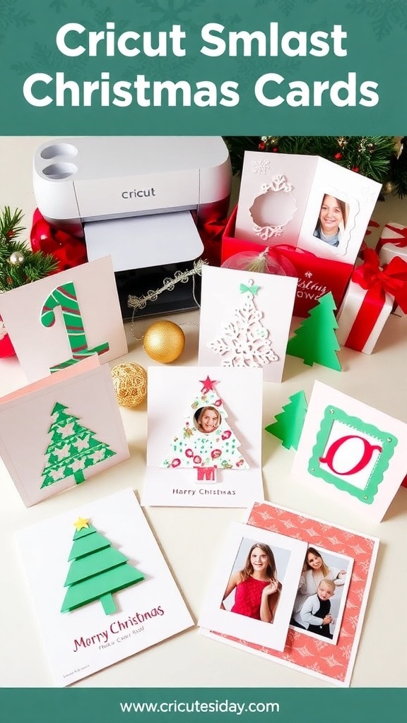 Creative Christmas Card Ideas Using Cricut