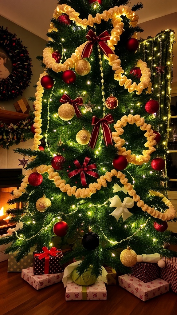 Creative Christmas Tree Garland Ideas