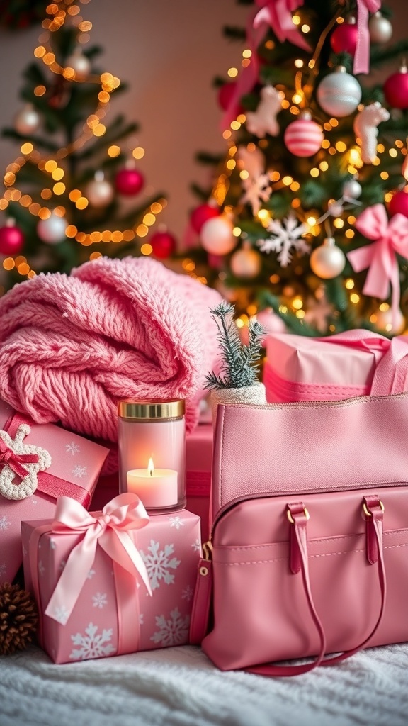 Thoughtful Pink Christmas Gift Ideas – coloringpagesforu.com