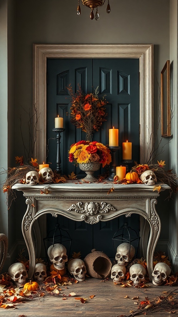 5 Spooky Decor Ideas for Your Halloween Entry Table
