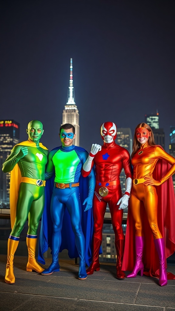 3 Spooktacular Halloween Costume Ideas for Groups of 4