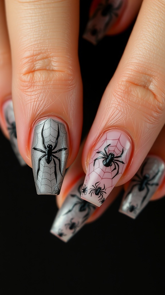 5 Spooky Halloween Acrylic Nail Designs to Try This Season