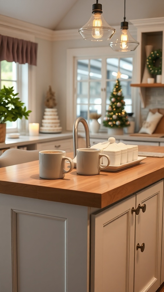 20 Creative Kitchen Island Christmas Decor Ideas to Make Your Holiday ...