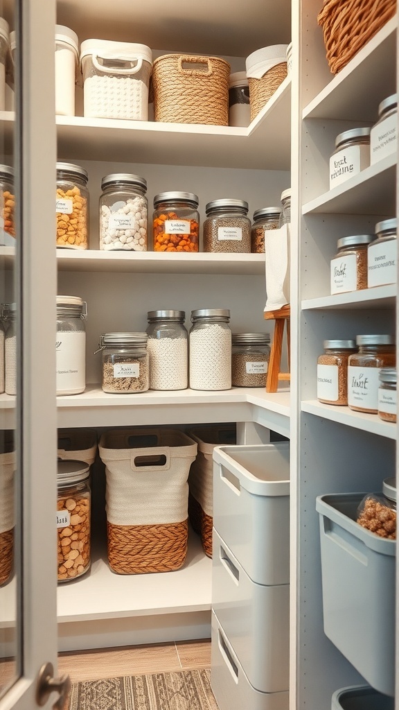 25 Clever Ideas for Small Pantry Organization – Pink Pop Design