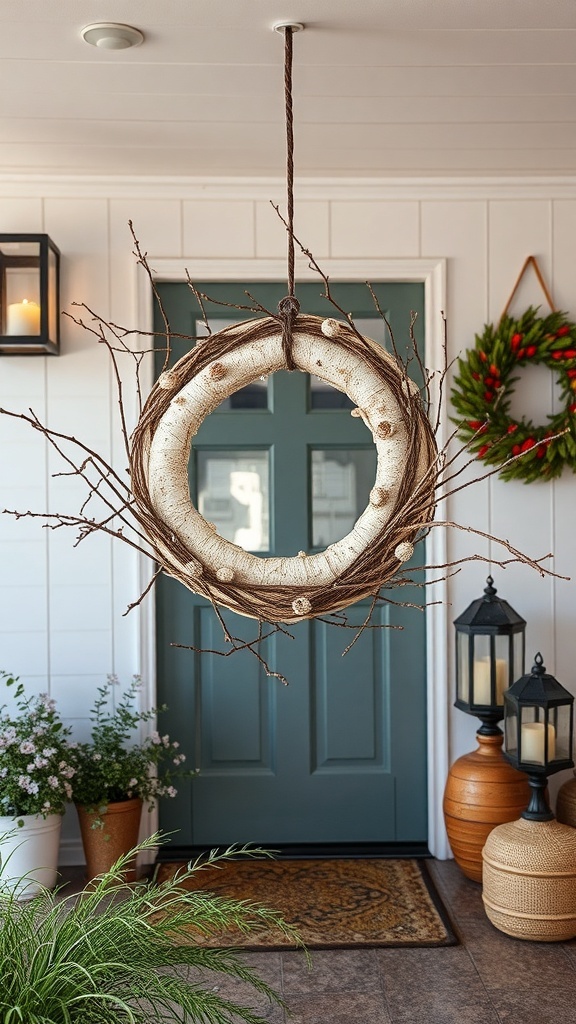 25 Stunning Winter Wreath Ideas to Brighten Your Home – Pink Pop Design