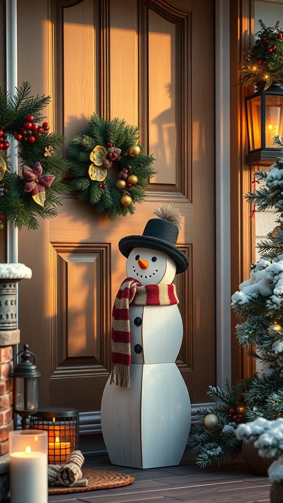 16 Stunning Winter Wonderland Door Decorations to Brighten Your Home ...
