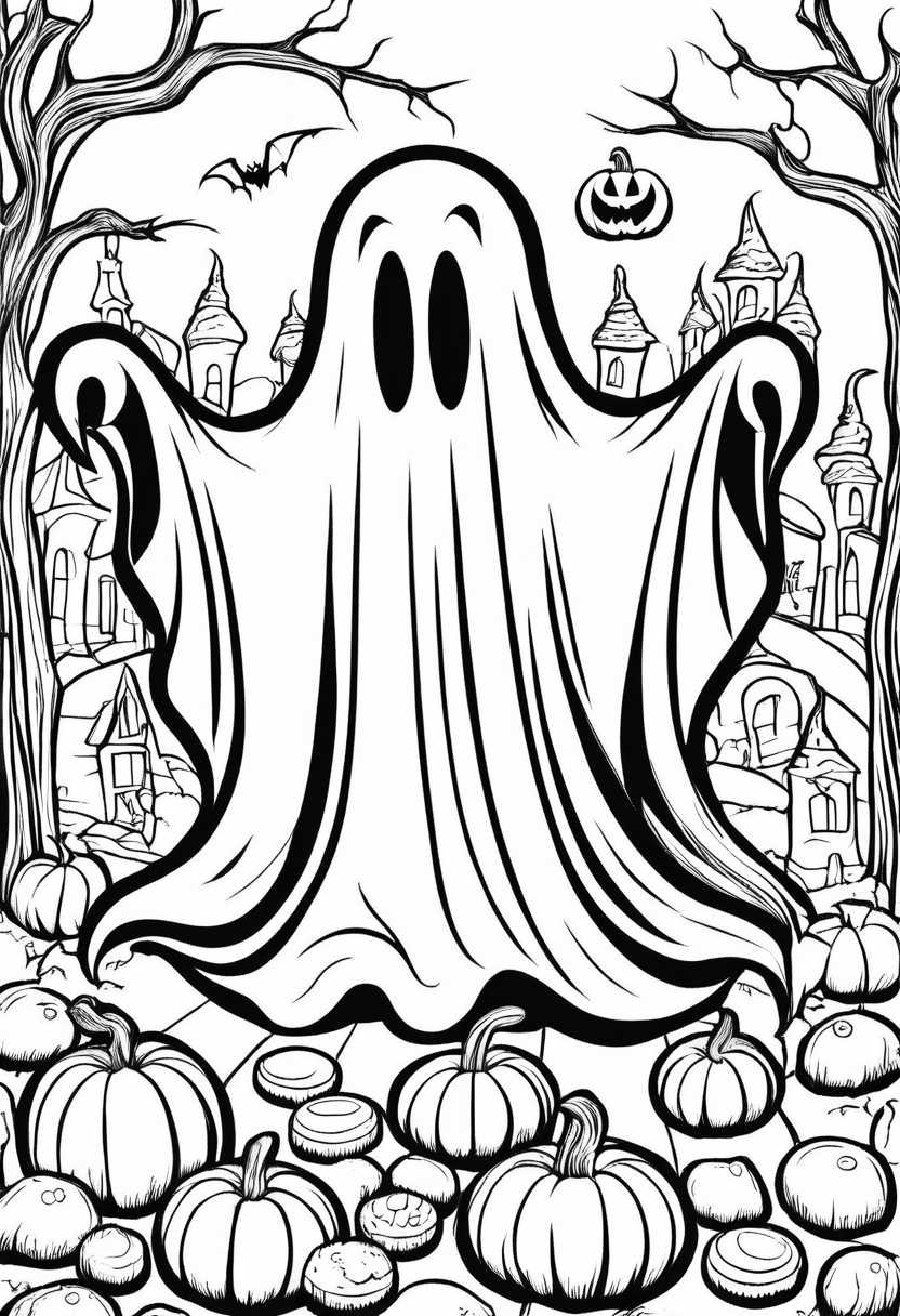26 Spooky Halloween Coloring Pages – Color And Play