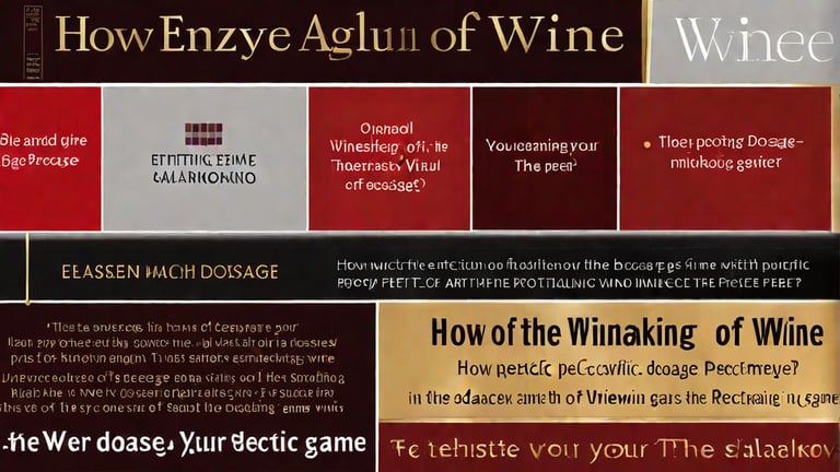 How Much Pectic Enzyme Per Gallon Of Wine