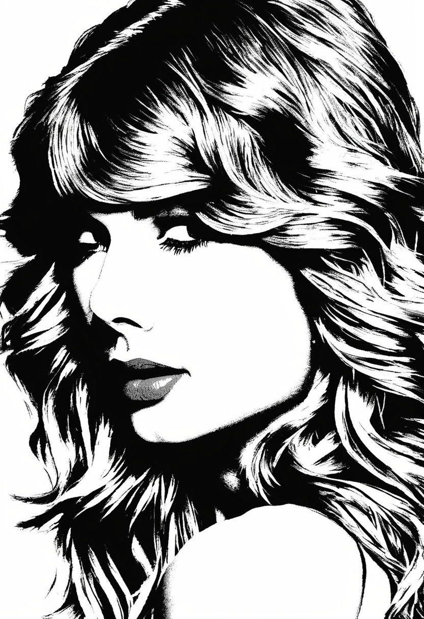 Creative Taylor Swift Coloring Sheets – Color And Play