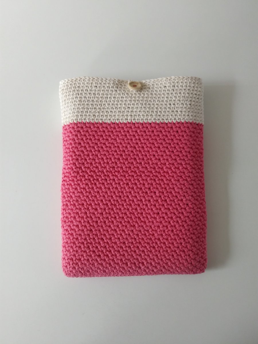 Crochet laptop sleeve, handmade laptop cover - Folksy
