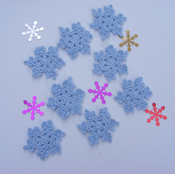 Crochet snowflake - Folksy