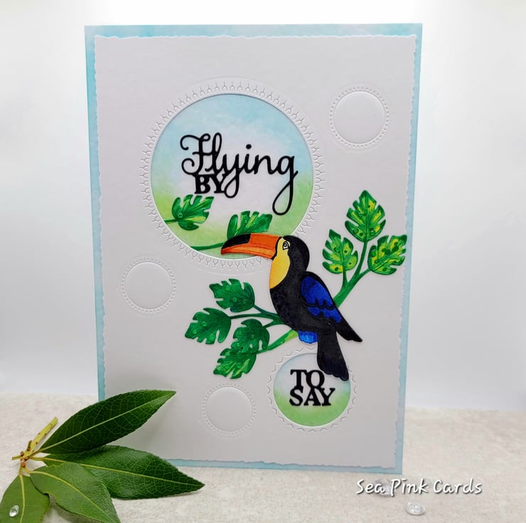 Fathers Day Card - toucan cards, gift tag option - Folksy