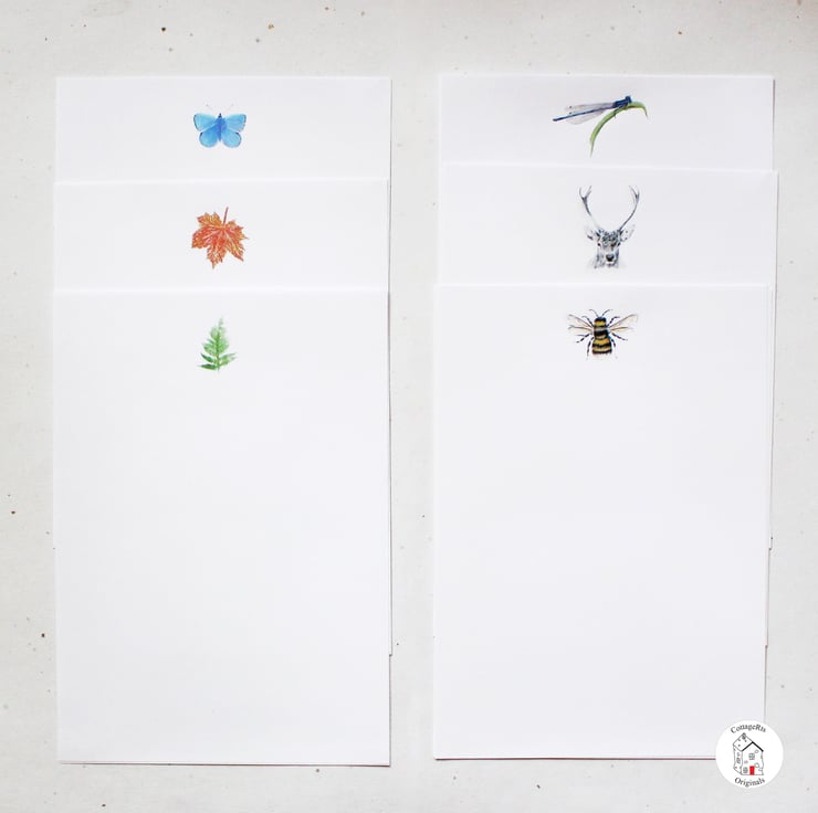 Mixed Pack Letter Writing Pack Hand Finished an... - Folksy