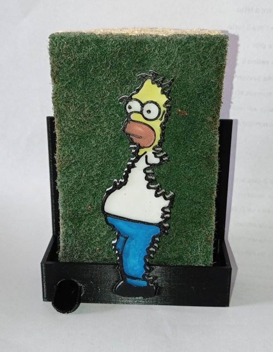 3D Printed Homer Simpson - The Simpsons - Spong... - Folksy