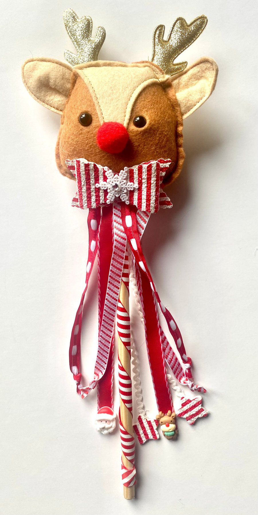 Reindeer Wand, Christmas Wand - Folksy