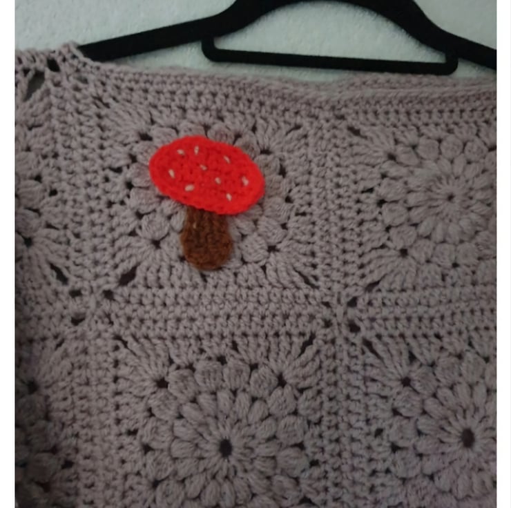 Granny Square Jumper. - Folksy